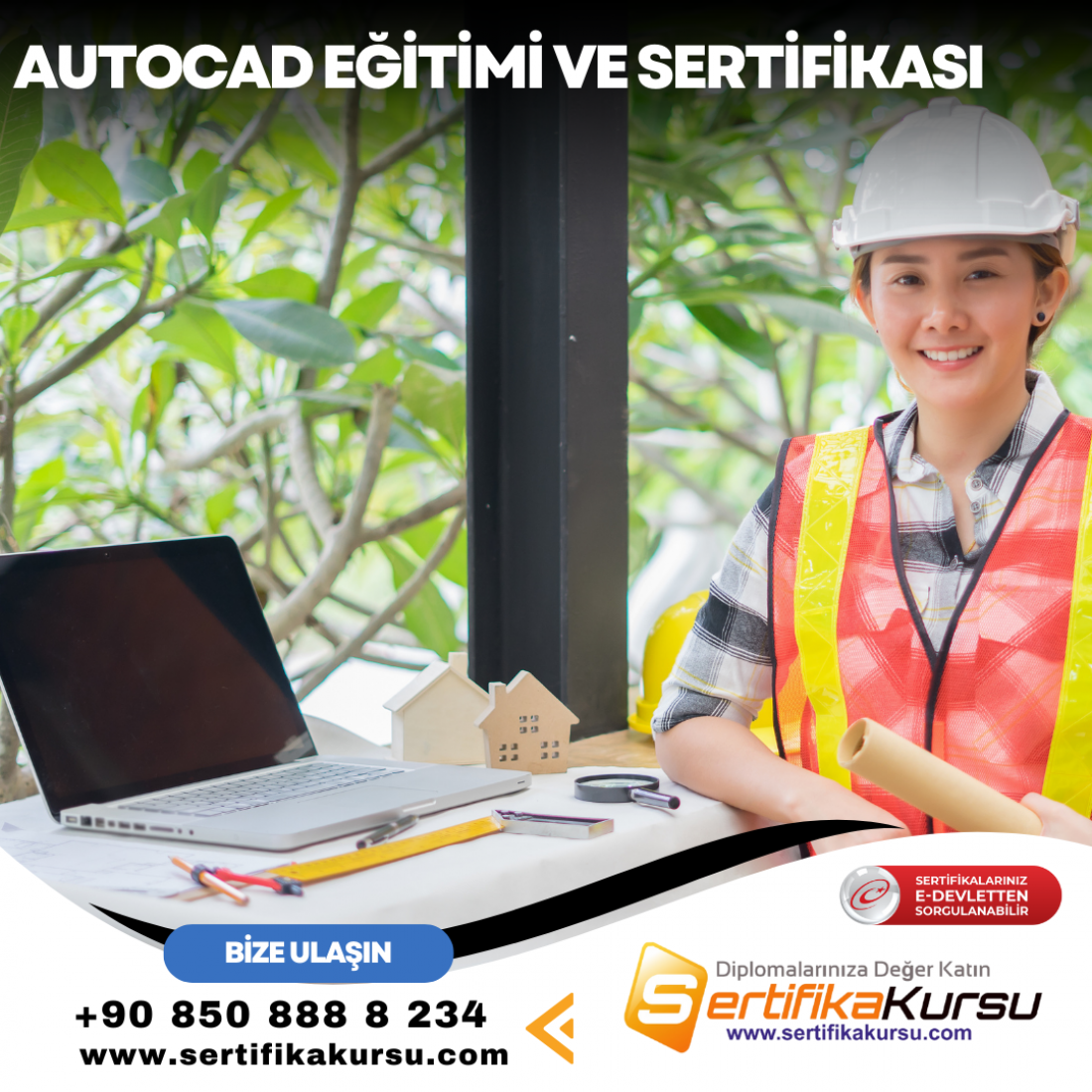Üniversite Onaylı Sertifika | Autocad Eğitimi ve Sertifikası - urun-366